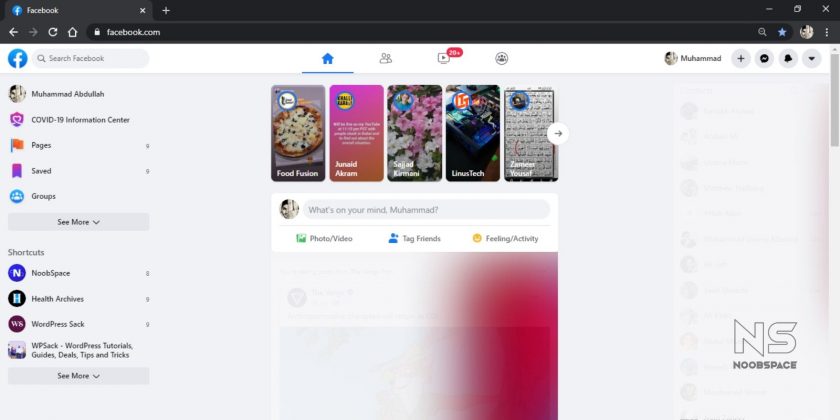 How To Get The New Facebook Design | NoobSpace