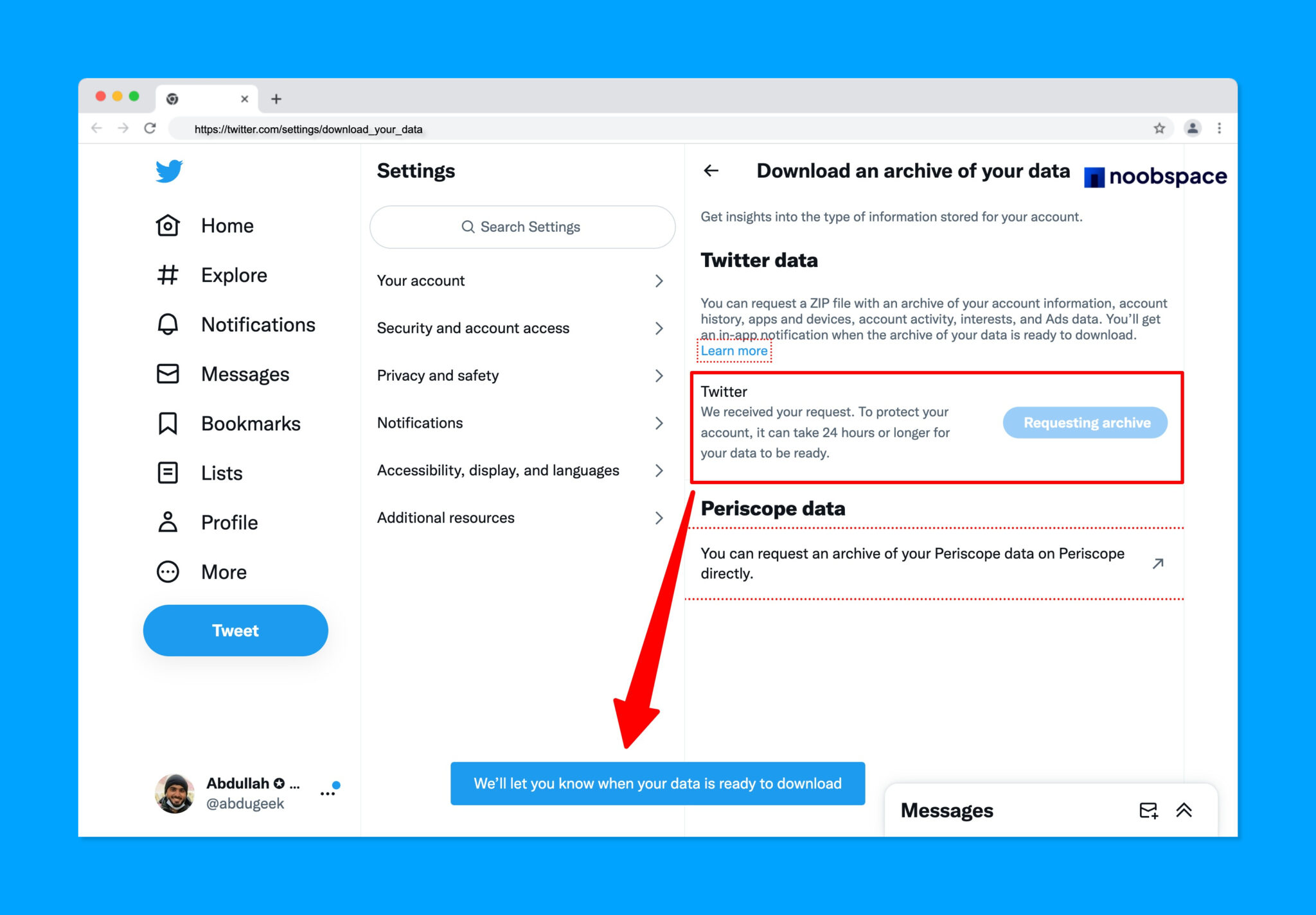 How To Download Twitter Data (Archive) (December 2025)