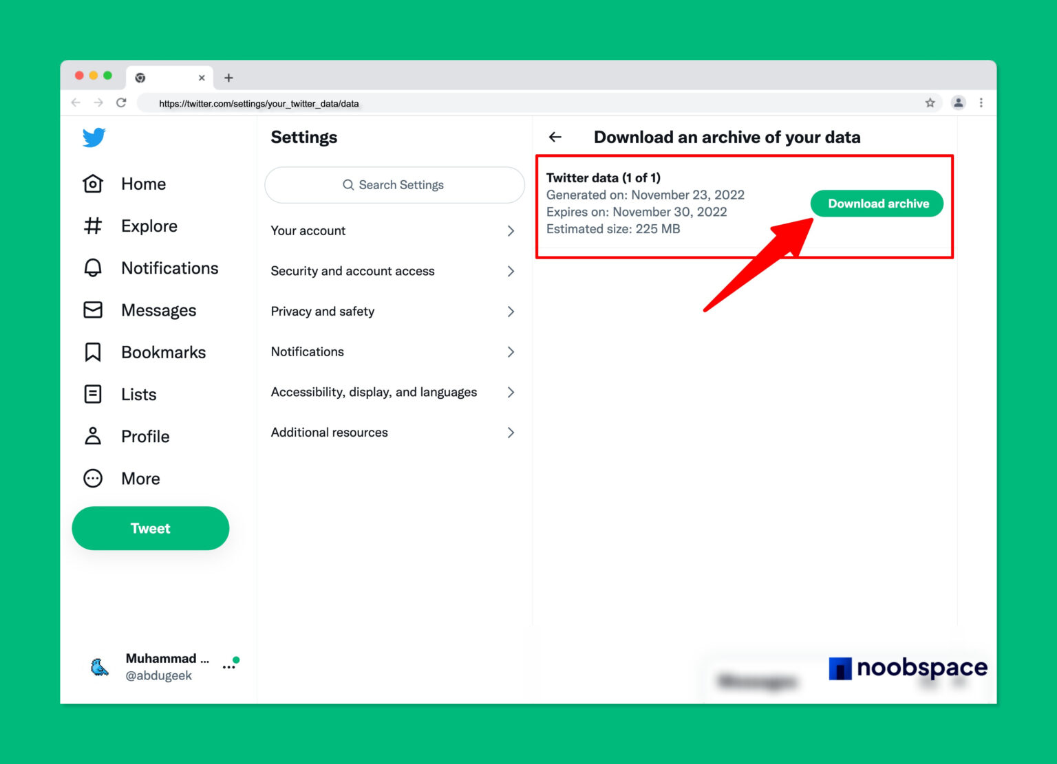 How To Download Twitter Data (Archive) (April 2026)
