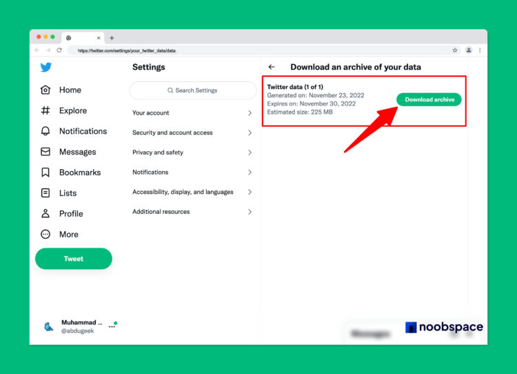How To Download Twitter Data (Archive) (October 2025)