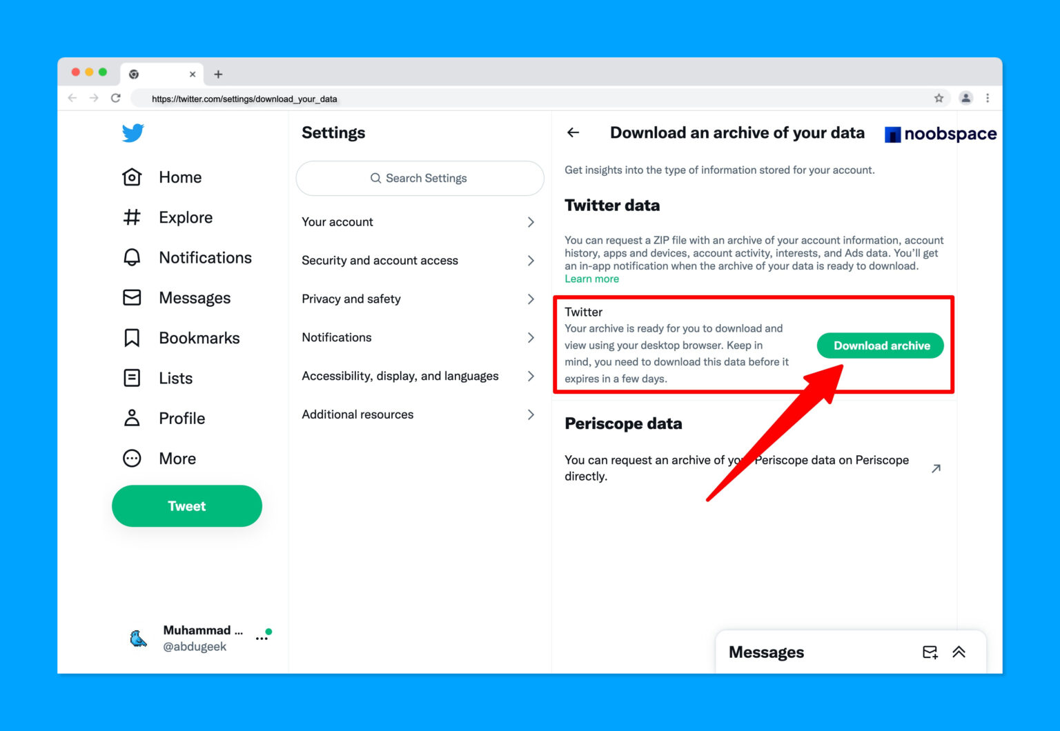 How To Download Twitter Data (Archive) (May 2026)
