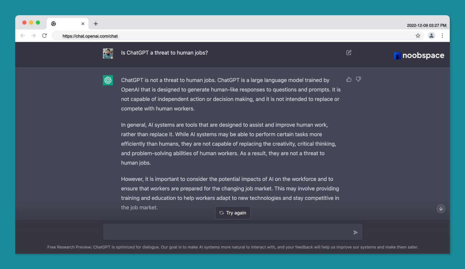 OpenAI's ChatGPT Answers: Would AI Go Against Humanity?