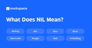 What Does NIL Mean On Facebook In 2025? | NoobSpace