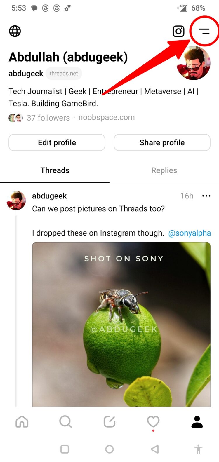 How To Change Language In The Threads App | NoobSpace