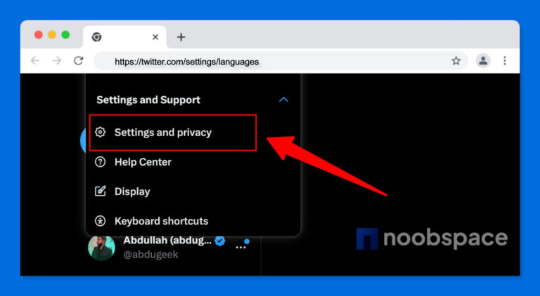 How To Change Language On X (Twitter) (Updated 2025) | NoobSpace