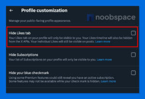 How To Hide Likes Tab On X (Twitter) ️ (2026) | NoobSpace