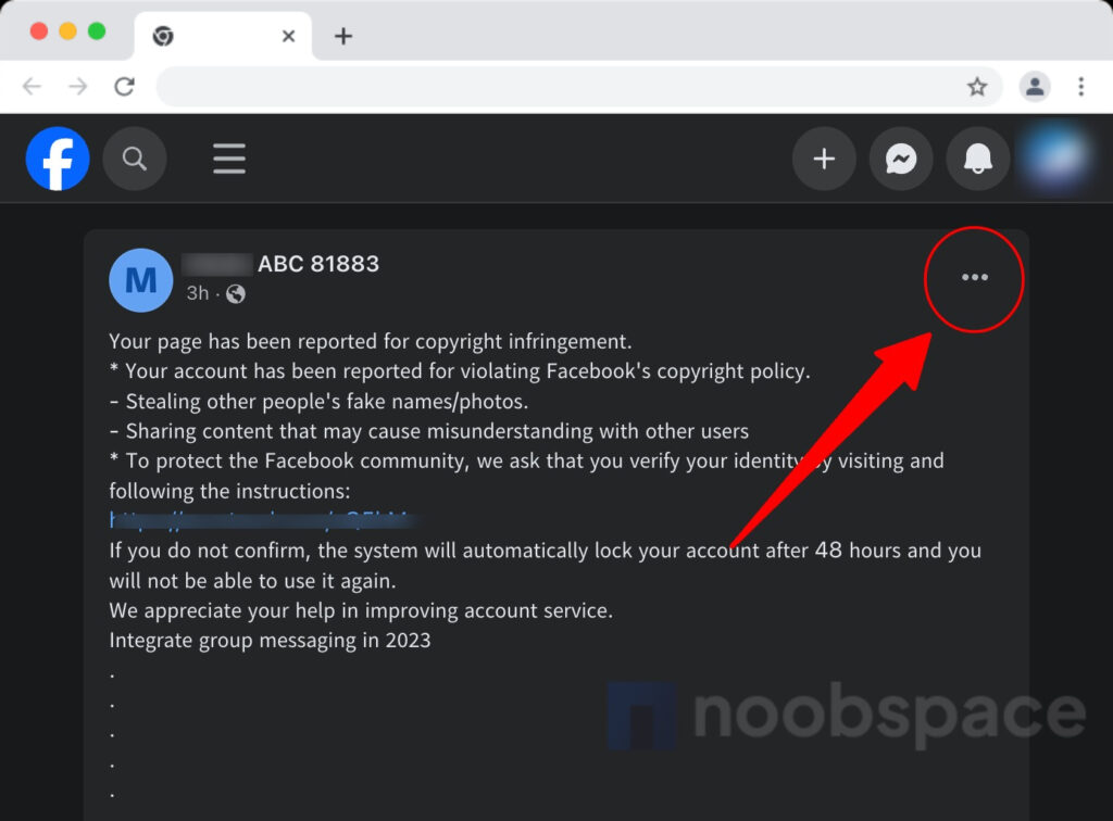 Step-by-step Guide To Report A Facebook Post (2025) | NoobSpace