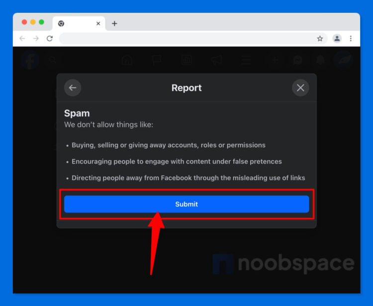 Step-by-step Guide To Report A Facebook Post (2025) | NoobSpace