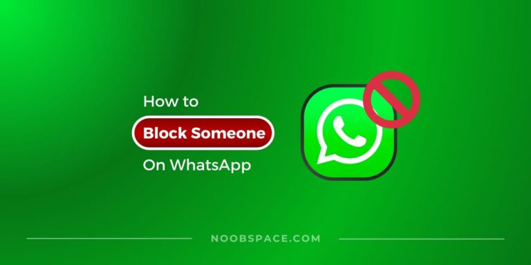 How To Block Someone On WhatsApp 🚫 (2025) | NoobSpace
