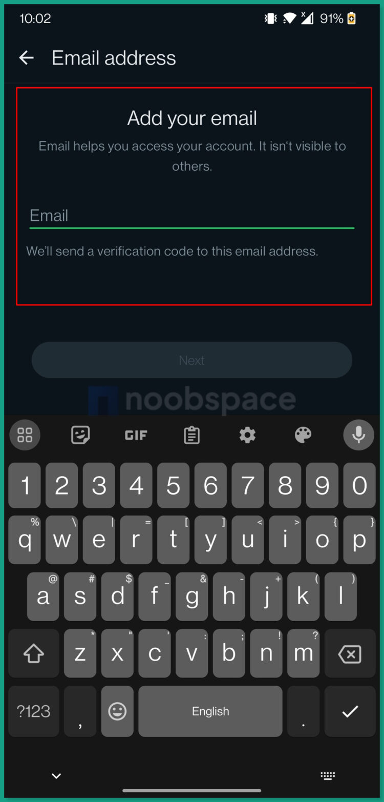How To Add (or Remove) Email Address In WhatsApp | NoobSpace