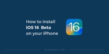How to install iOS 16 Beta | noobspace
